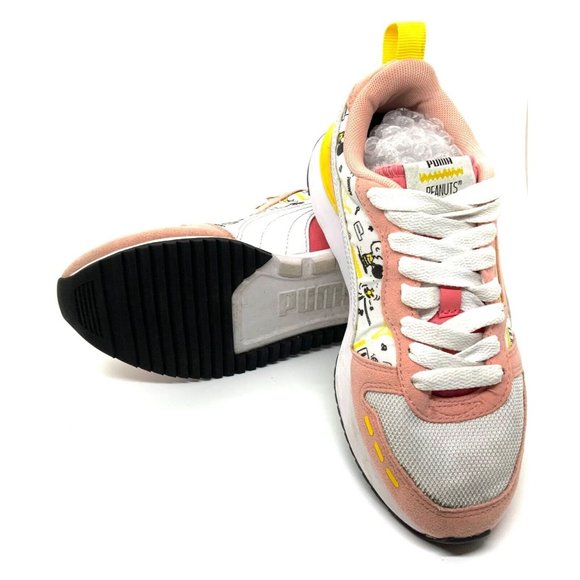 Puma | Shoes | Puma Peanuts Snoopy Sneakers 3757422 Pink Charlie Brown ...